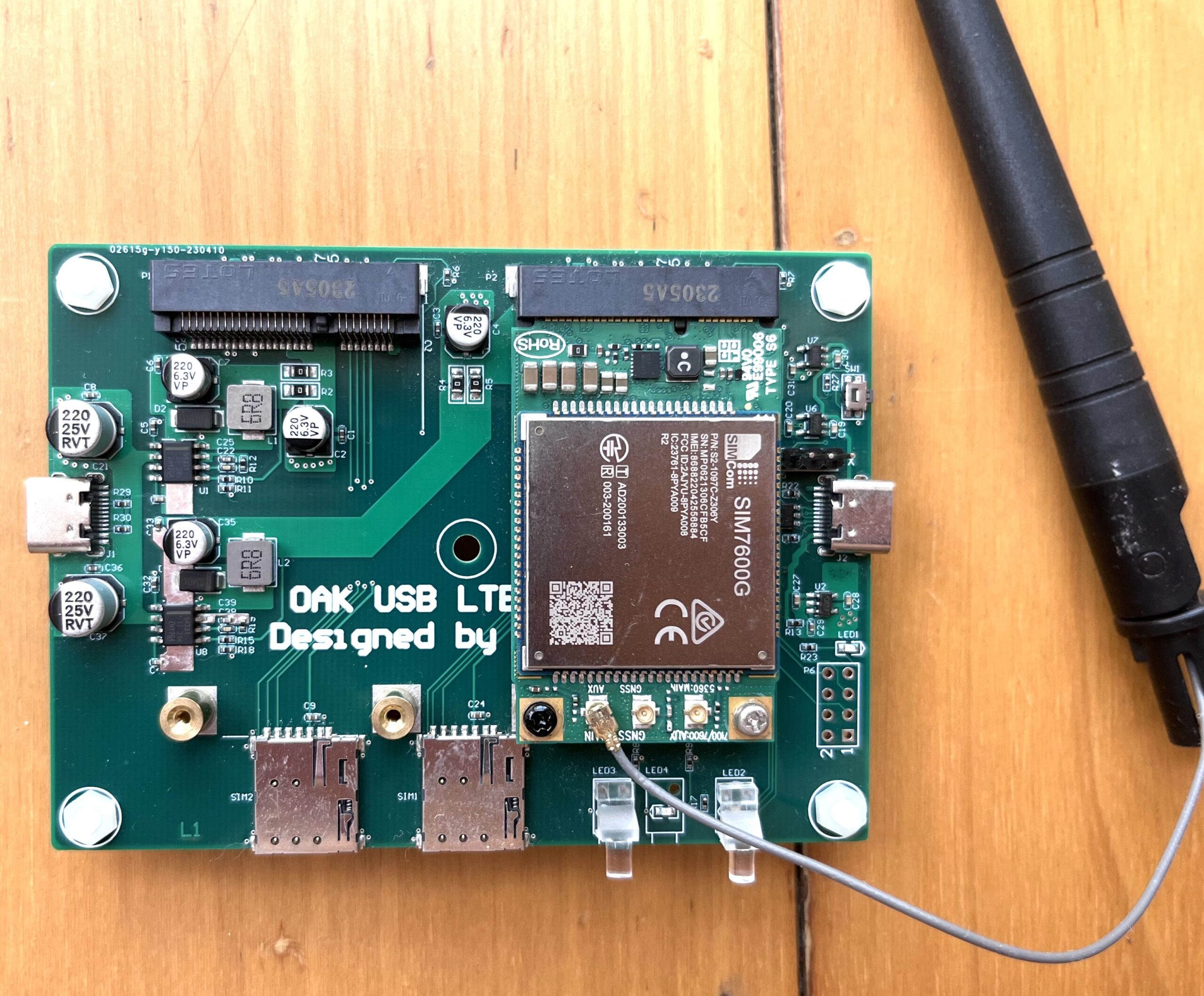 OAK USB LTE2 card – SwitchPi